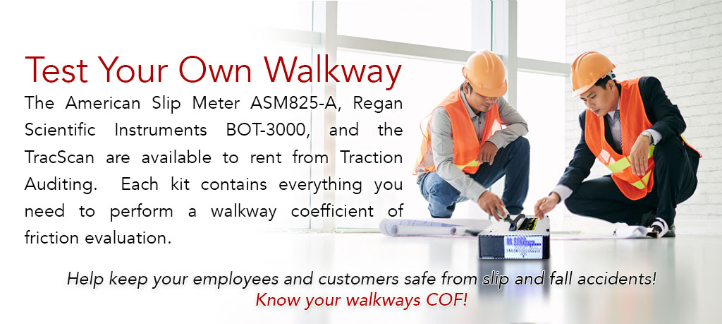 Traction Auditing - The Walkway Surface Auditing Experts